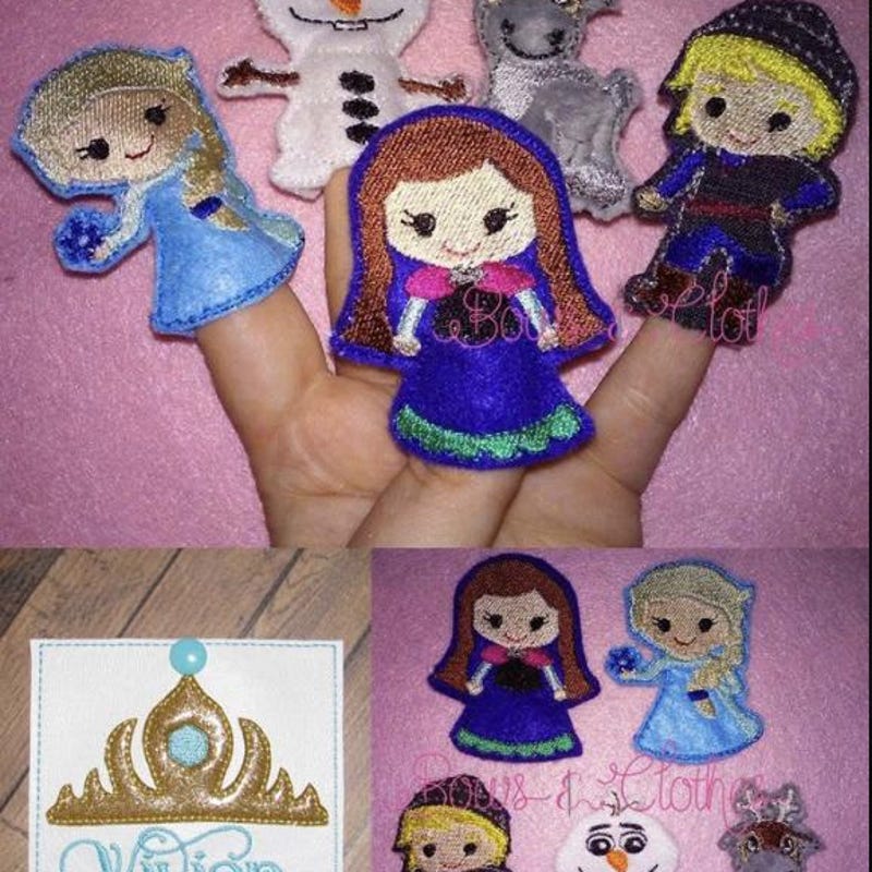 Frozen Puppets - Etsy