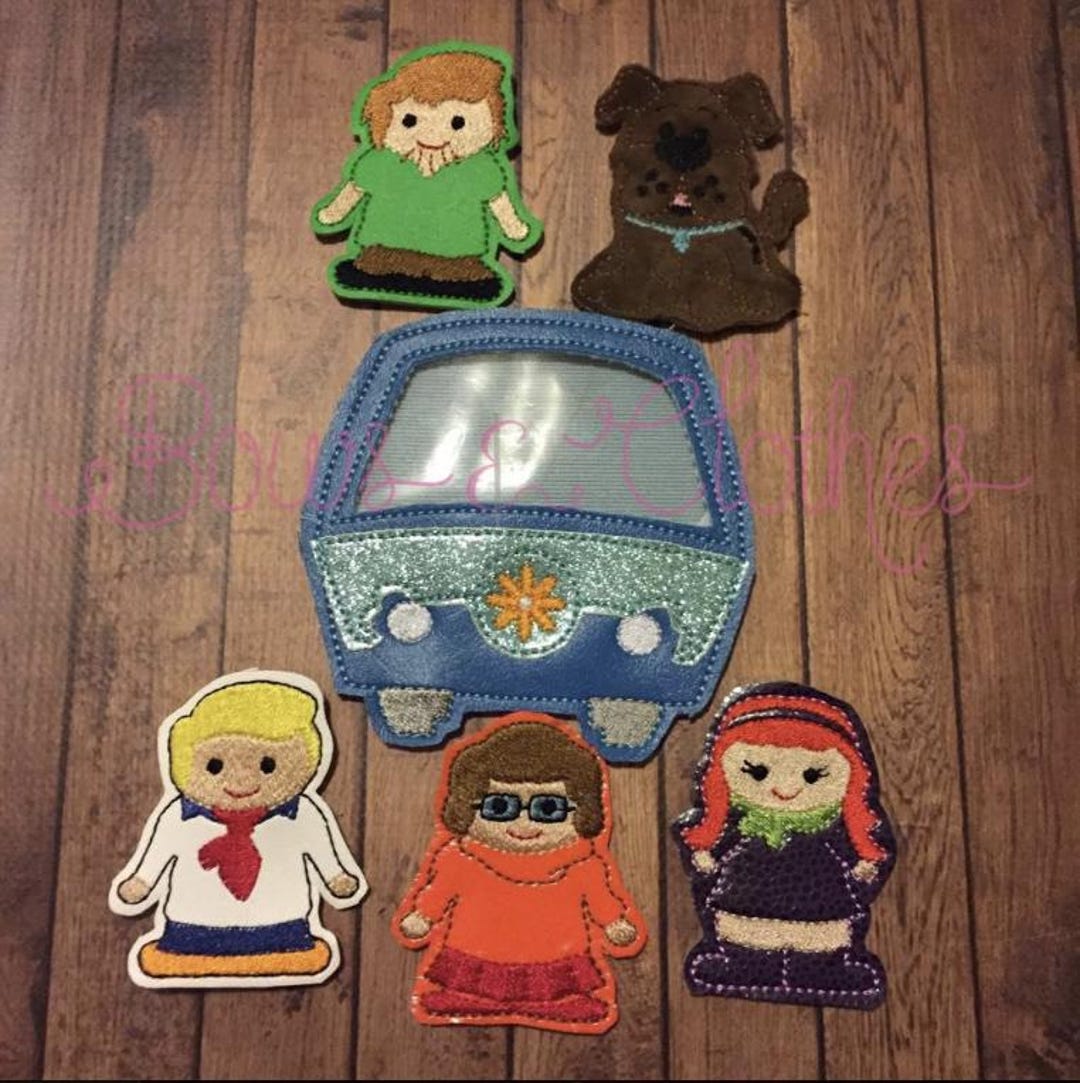 Set of 5 Finger Puppets-inspired by Scooby-doo Finger Puppet Set ...