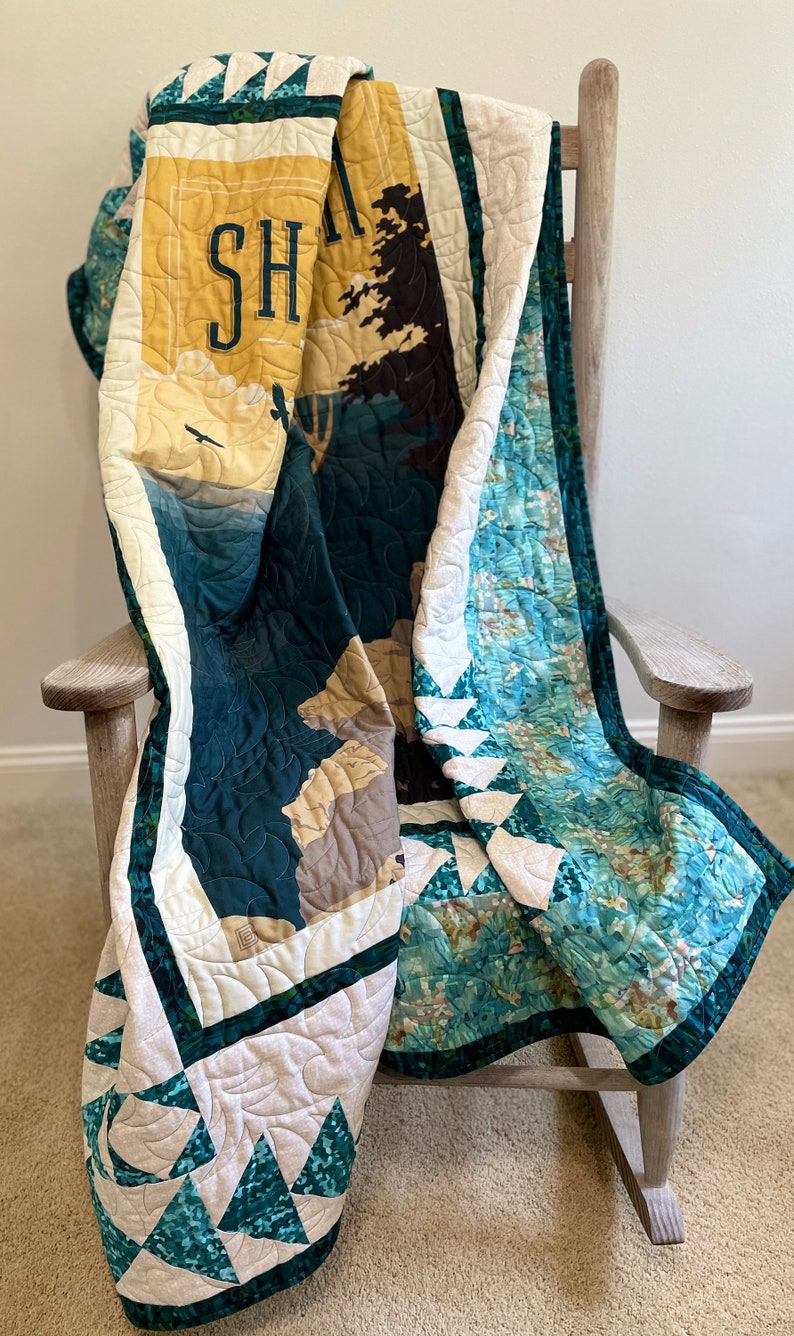 Throw Quilt/ Shenandoah National Park - Etsy