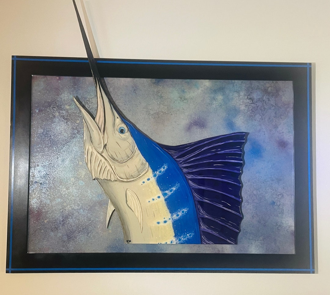 Sailfish Wall Art - Sailfish Decor - Sailfish Art - Etsy