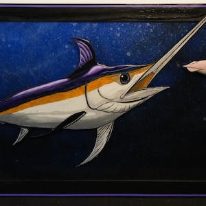 Swordfish Wall Decor - Ocean Wall Art - Fish Wall Decor - Etsy
