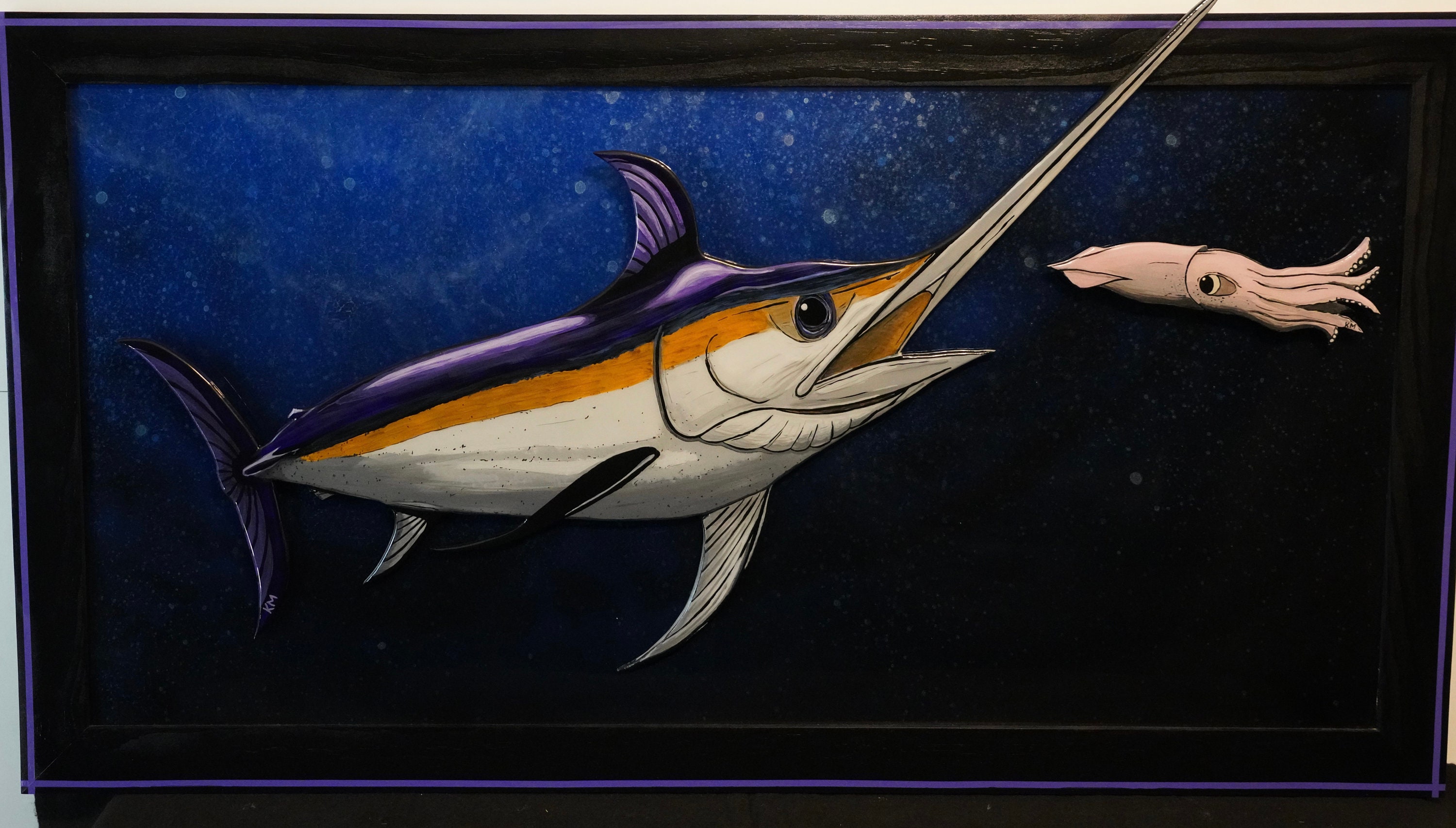 Swordfish Wall Decor - Ocean Wall Art - Fish Wall Decor - Etsy