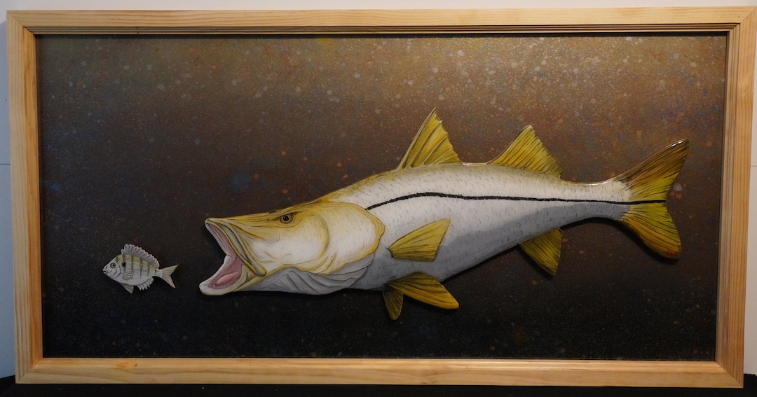 Snook Wall Art - Snook Wall Decor - Fish Wall Art - Etsy