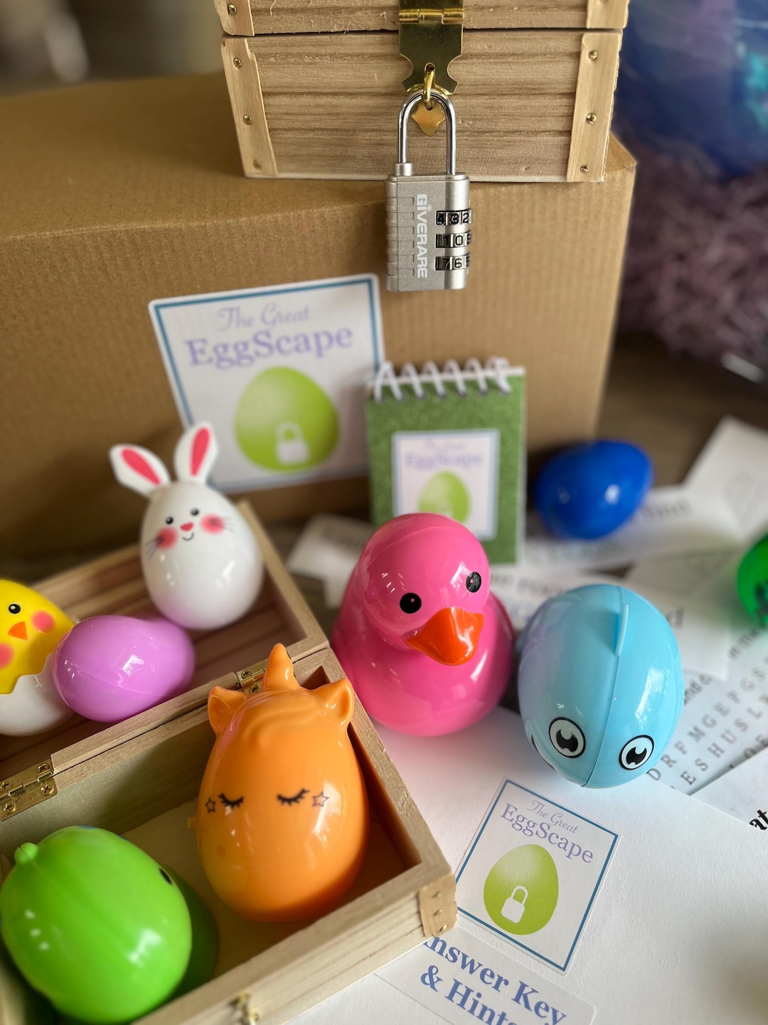 The Great Eggscape - an At-home Easter Escape Experience - Etsy