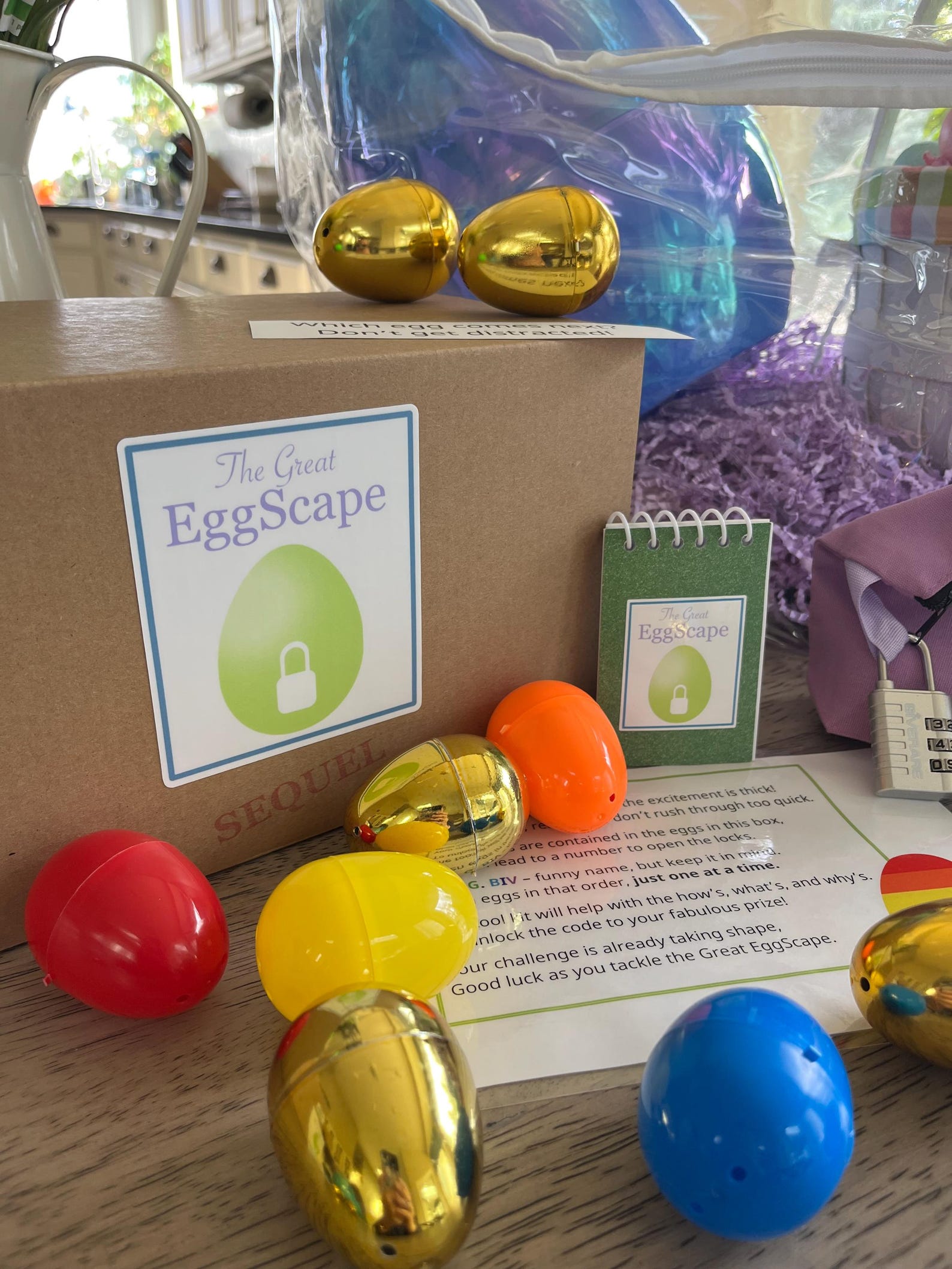 The Great Eggscape - the Sequel – Easter Puzzle Game - Etsy