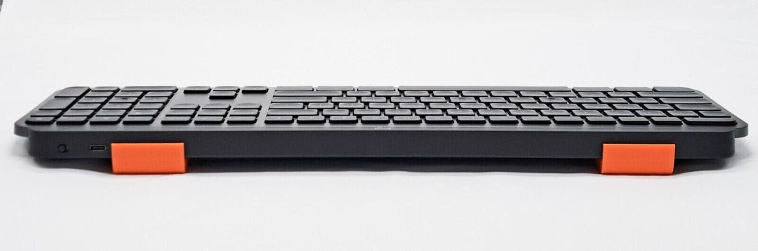 Keyboard Riser Feet Compatible With Logitech MX Keys Black Orange ...