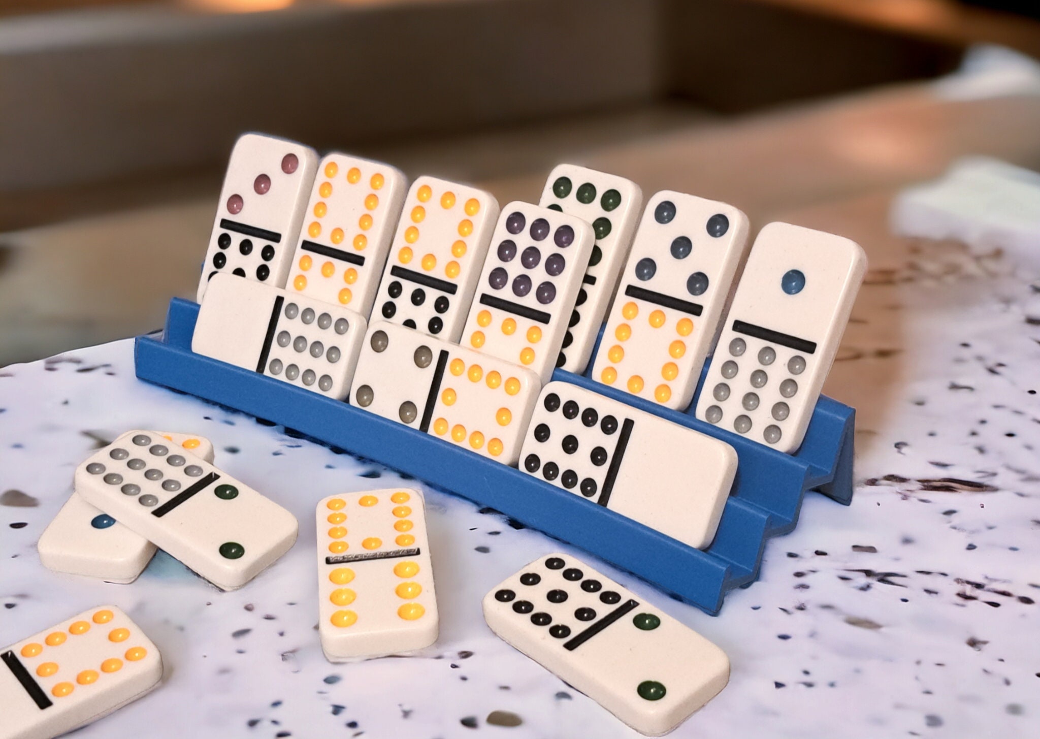 2x Hard Plastic Domino Holders Game Night Essential - Etsy