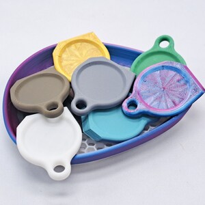 Lottery Scratcher Keychain 6 Pack Durable Dual-edged Design Scratching ...