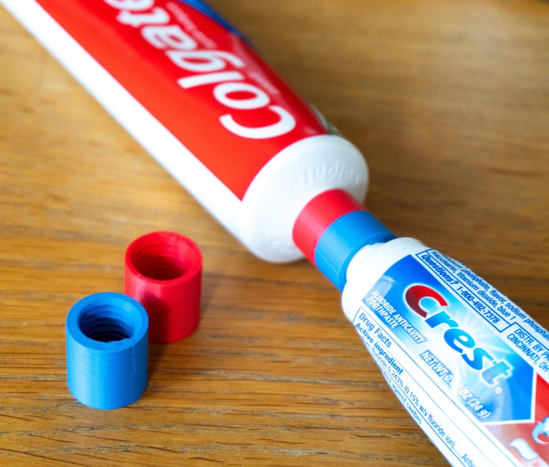 Toothpaste Transfer Tool | Easy Refill Adapter for Toothpaste Tubes ...
