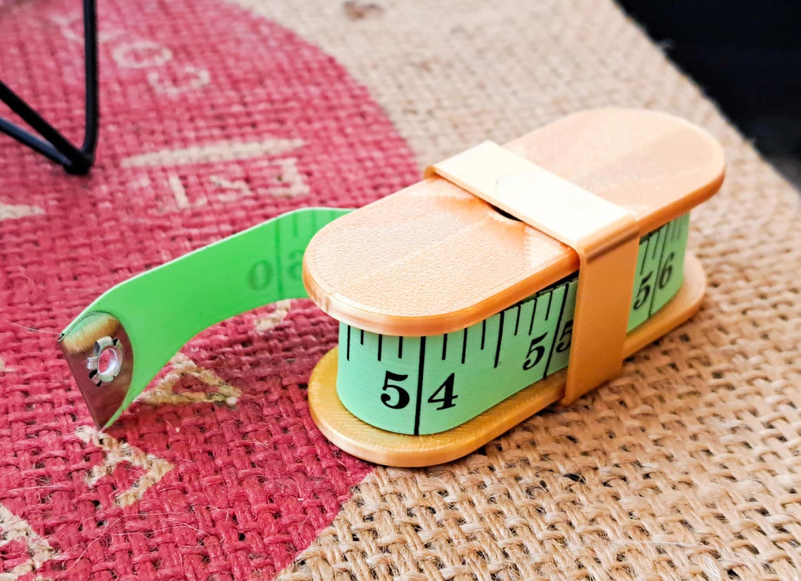 Fabric Tape Measure 3 Pack Storage Spools Secure 120 Inch Tape Measure ...