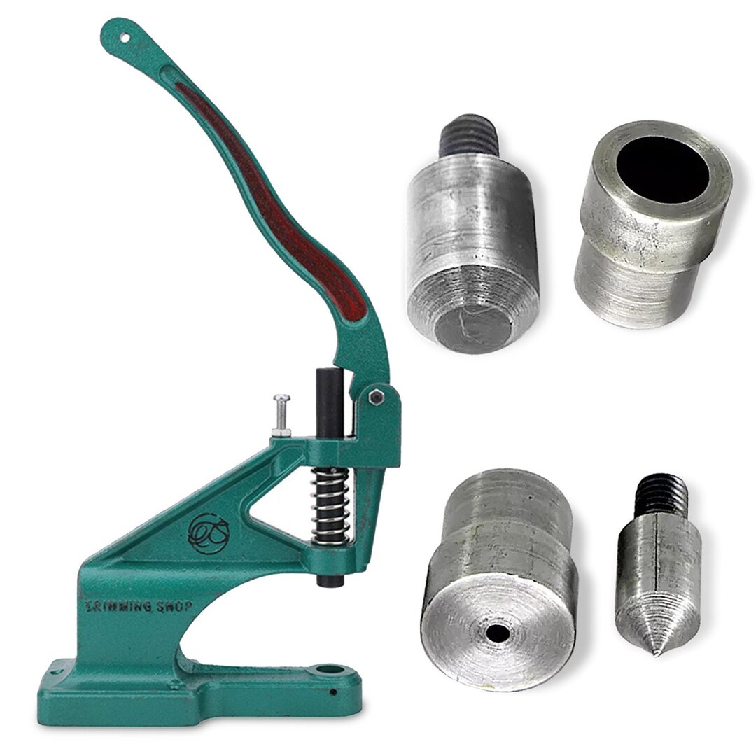 Hand Press Green Machine 2mm-20mm Hollow Hole Punch Cutter Dies Set for ...