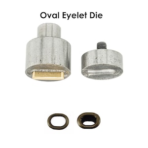 Rivets Fixing Dies Set, Hand Press Green Machine Dies Set for Leather ...