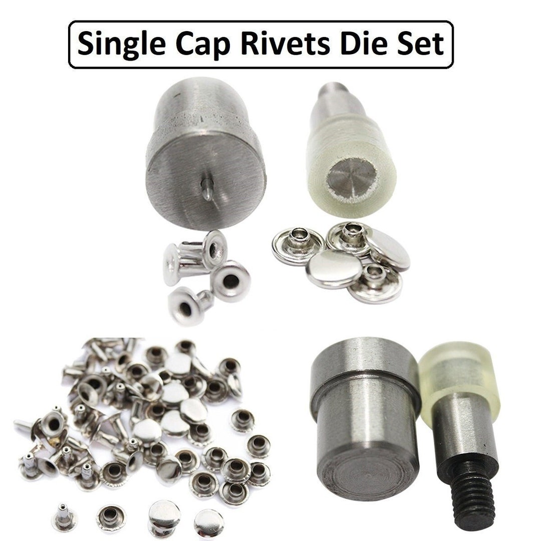 Single Cap Rivets Fixing Dies Set, Tubular Rivets Fixing Dies for Hand ...