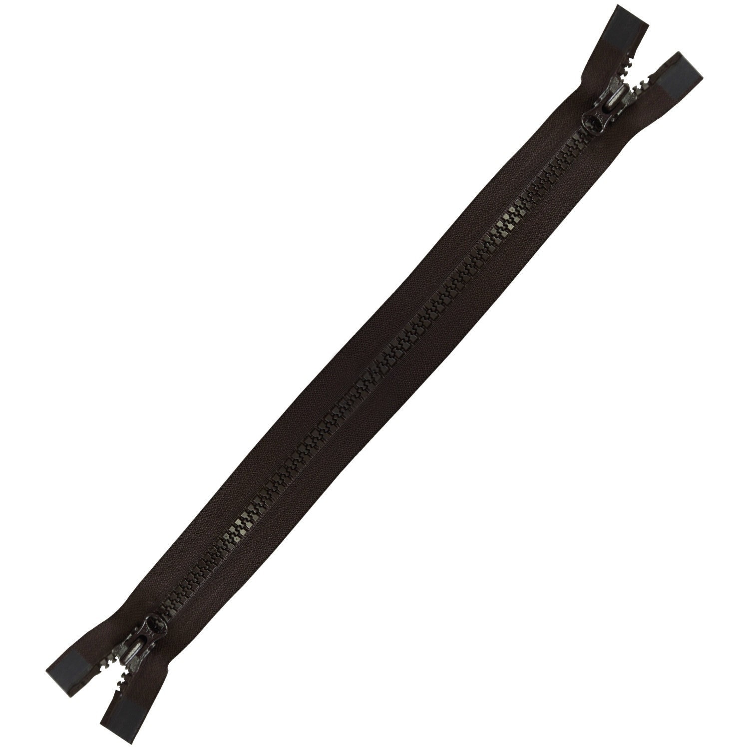 Two Way Open Ended Zipper, Double Slider Single Puller Open-end Zip for ...