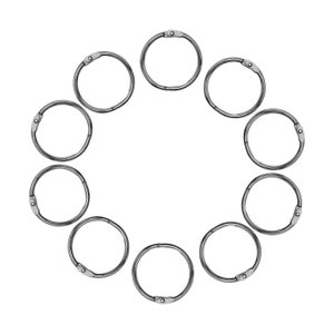 Binding Rings, Split Key Rings, Keyrings, Key Chain Rings, Silver Split Rings, Metal O Rings for ...