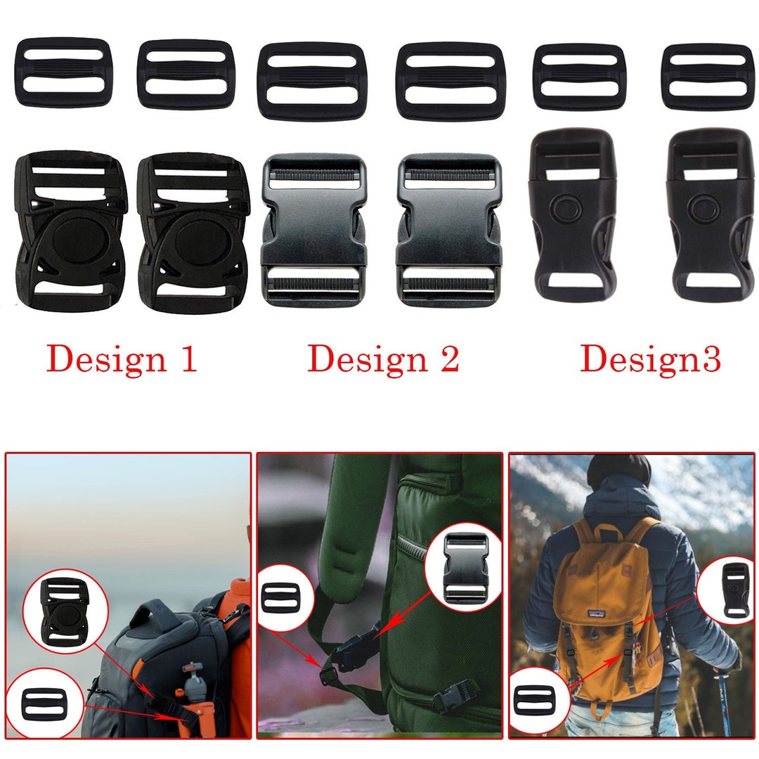 Plastic Release Adjustable Buckle & Triglide Slider for Fastening ...
