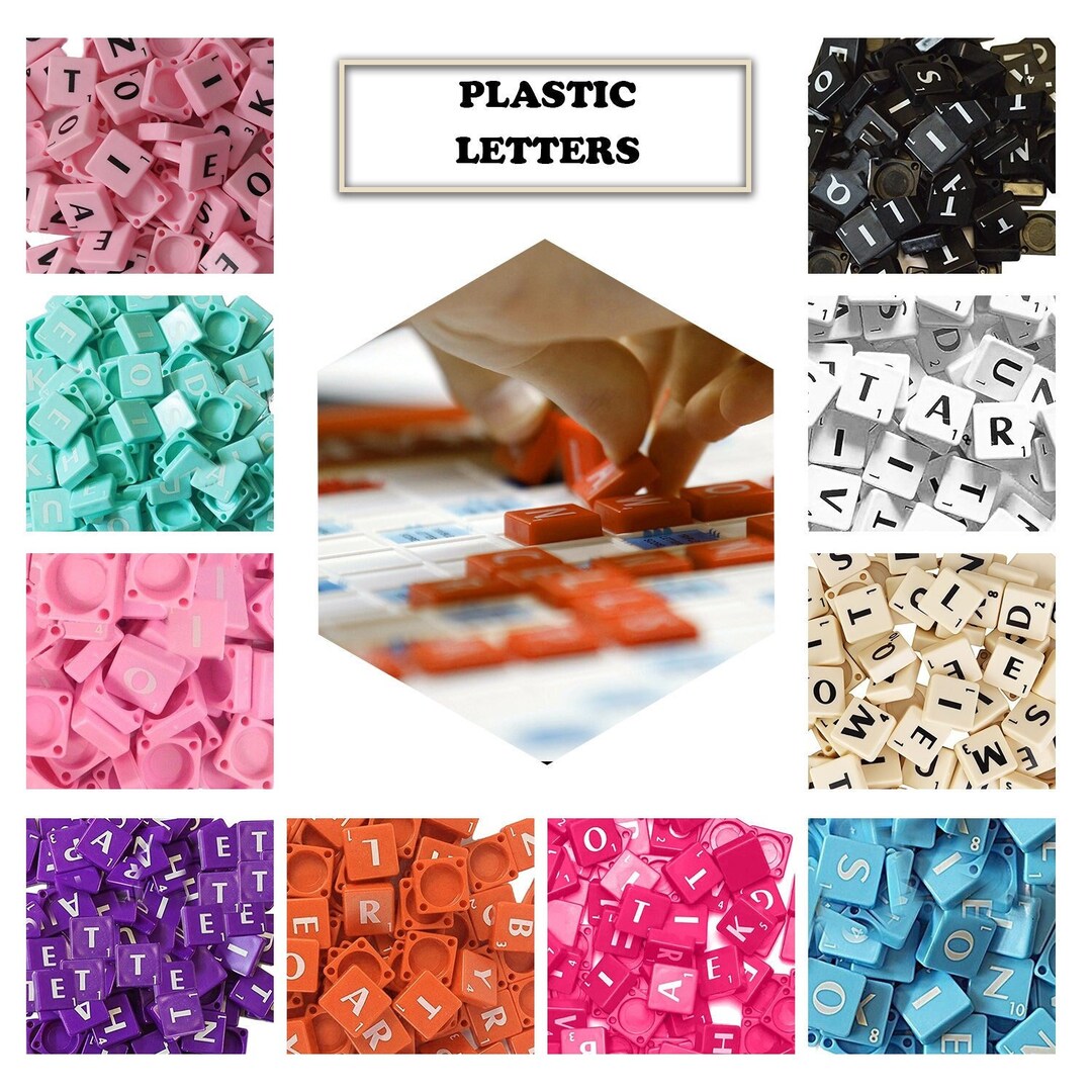 Plastic Letters Tile, Alphabets Letter Tiles, Capital Letter Tiles ...
