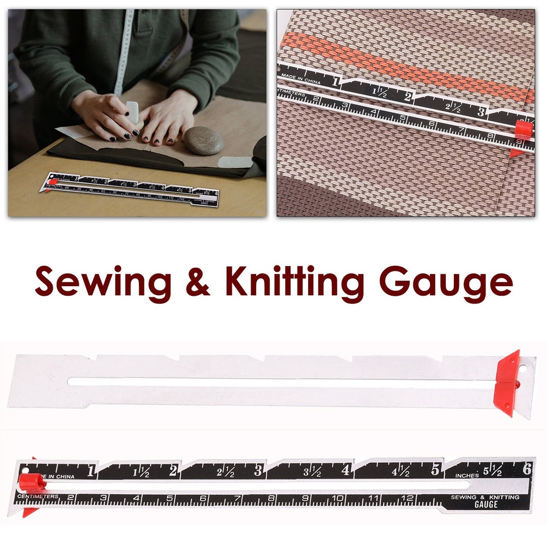 Sewing Gauge, Measuring Gauge Sewing Tool, Sliding Gauge Measuring ...