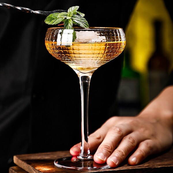 Retro Cocktail Glass - Etsy