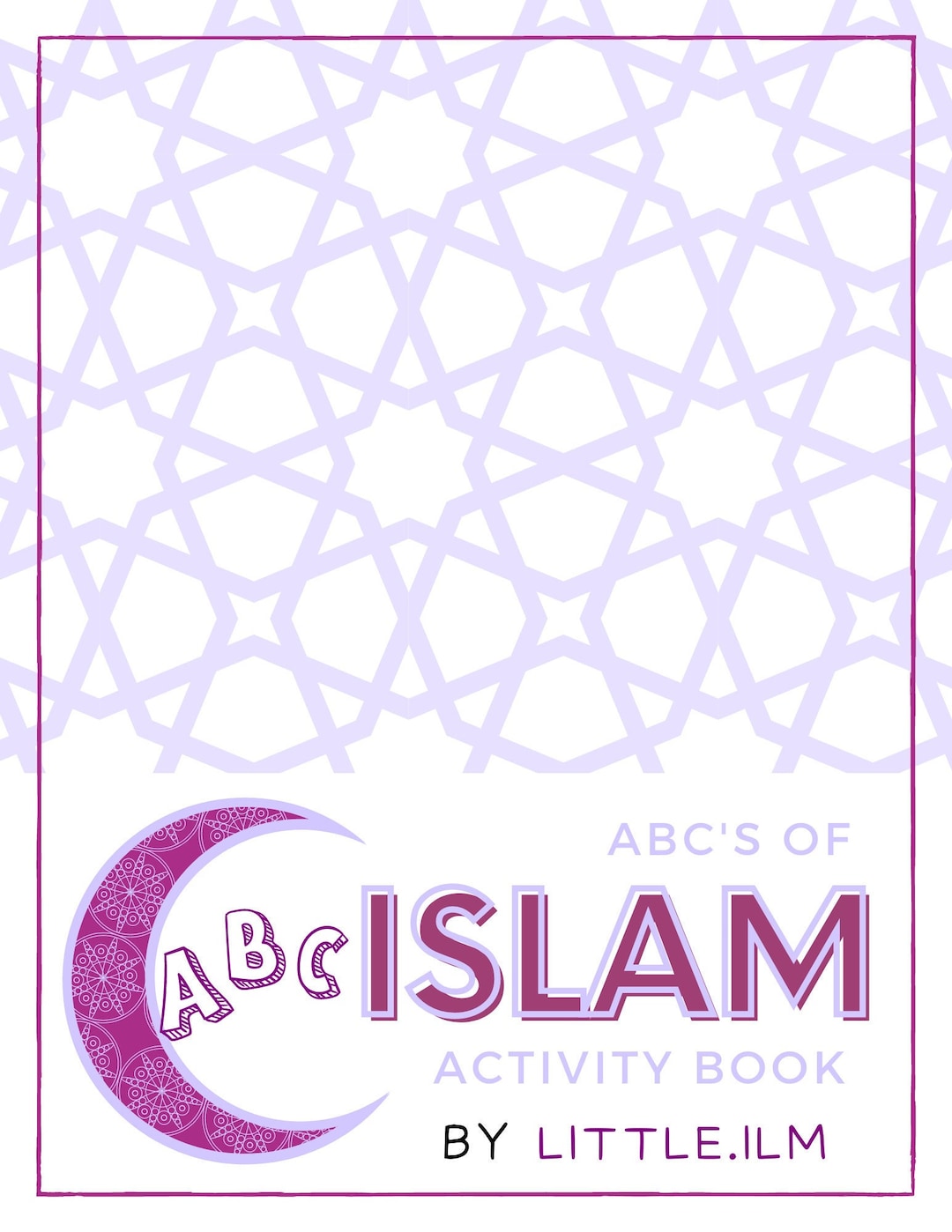 Islamic ABC Activity Book Alphabet Book Alphabet Busy Book Kids ...