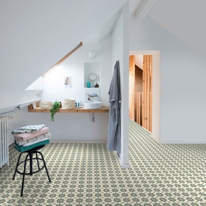 Sheet Vinyl Flooring Lino in Decorative Moroccan Style for - Etsy