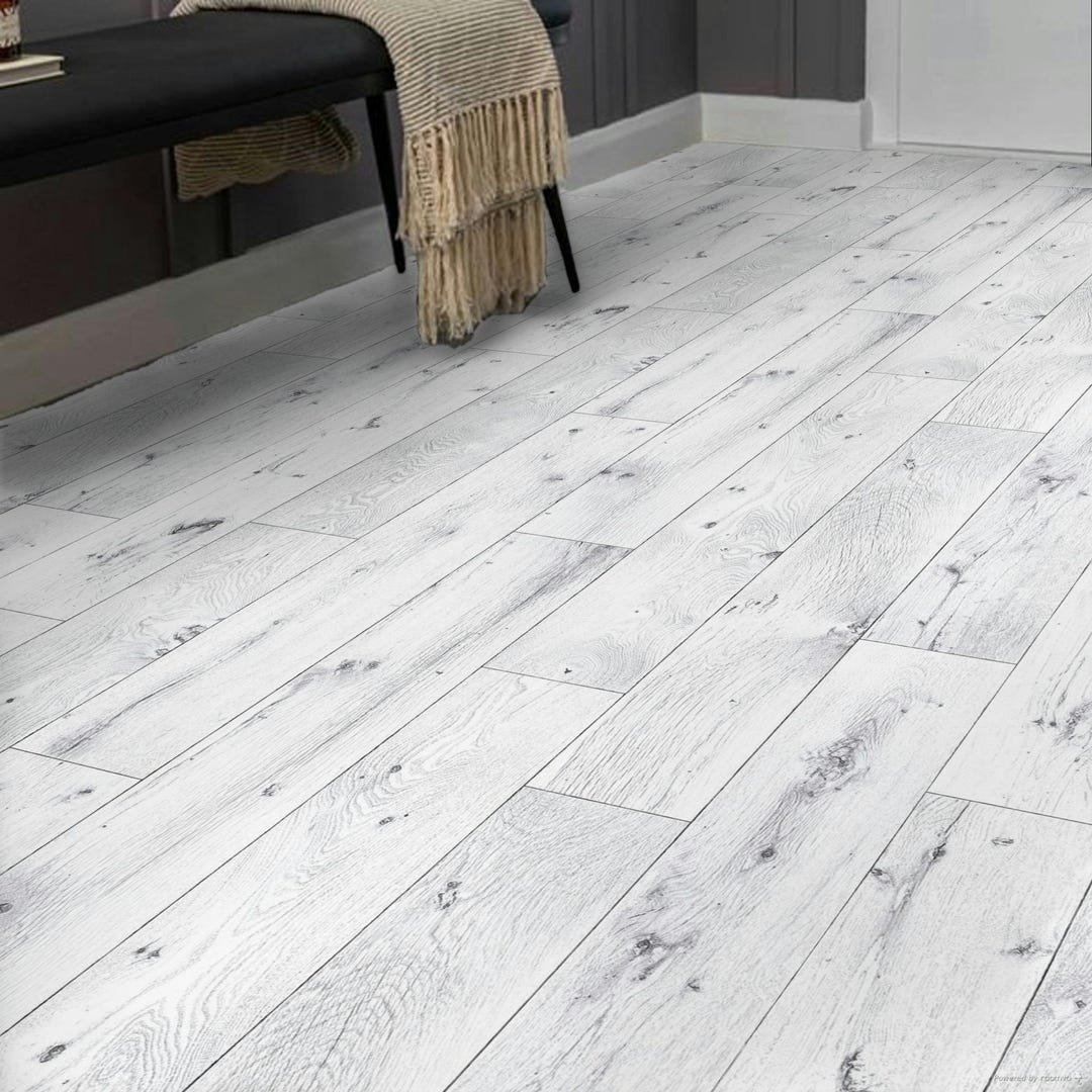 Reclaimed White Wood Effect Sheet Vinyl Flooring Lino for Bathroom and Kitchen Floors - Etsy