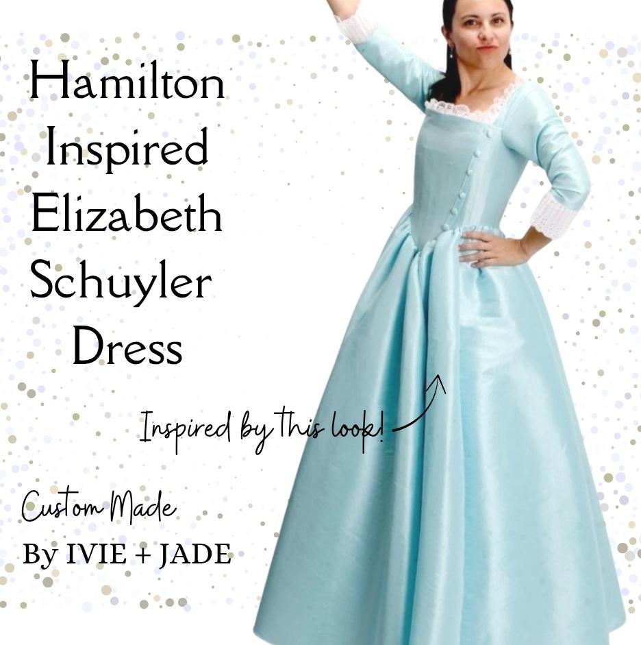 Custom Made Hamilton Inspired Elizabeth Schuyler Dress | Period Costume ...