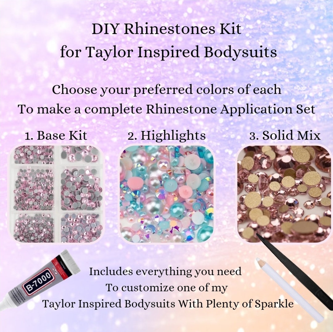 DIY Rhinestone Kit for Taylor Inspired Bodysuits Embellish - Etsy UK