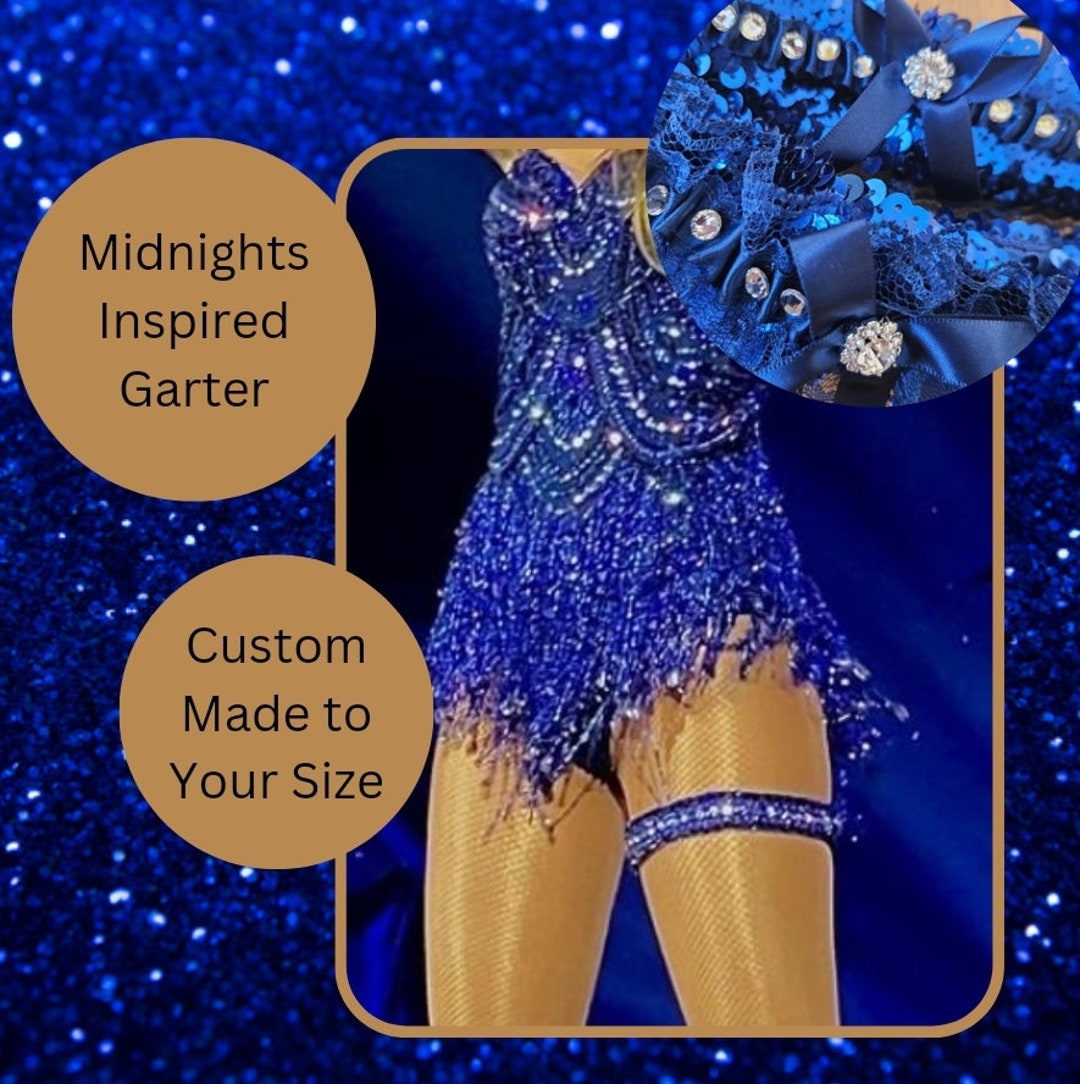 Midnights Inspired Garter to Coordinate With Our Midnights Era Inspired ...