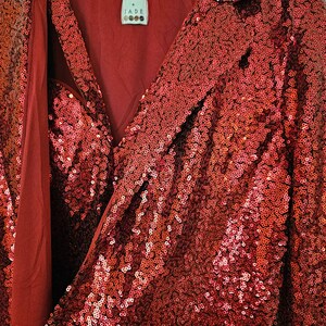 Red & Black Sequin Concert Tour Jacket | Taylor Inspired Sequins Duster ...