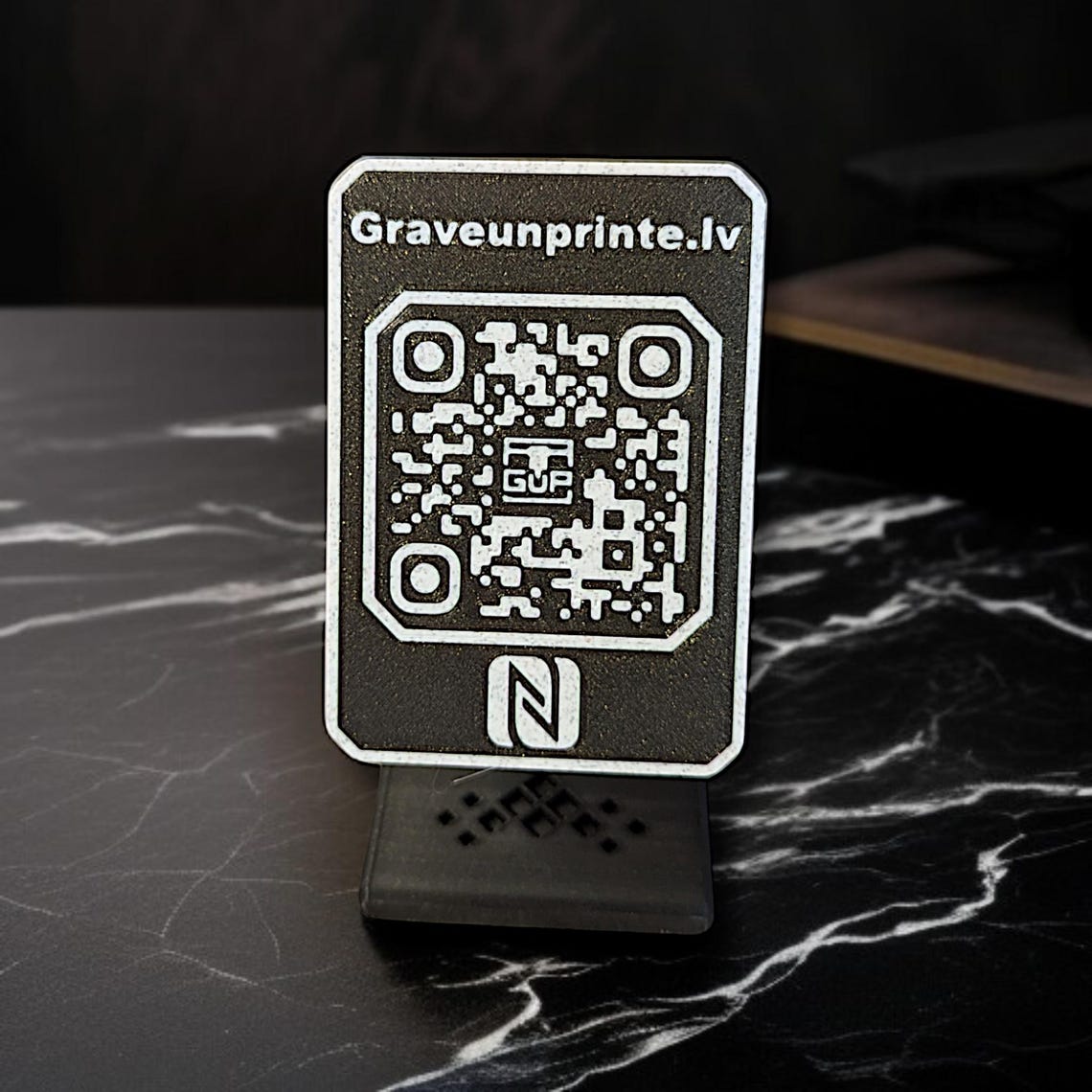 Custom Info Stand With NFC - Etsy