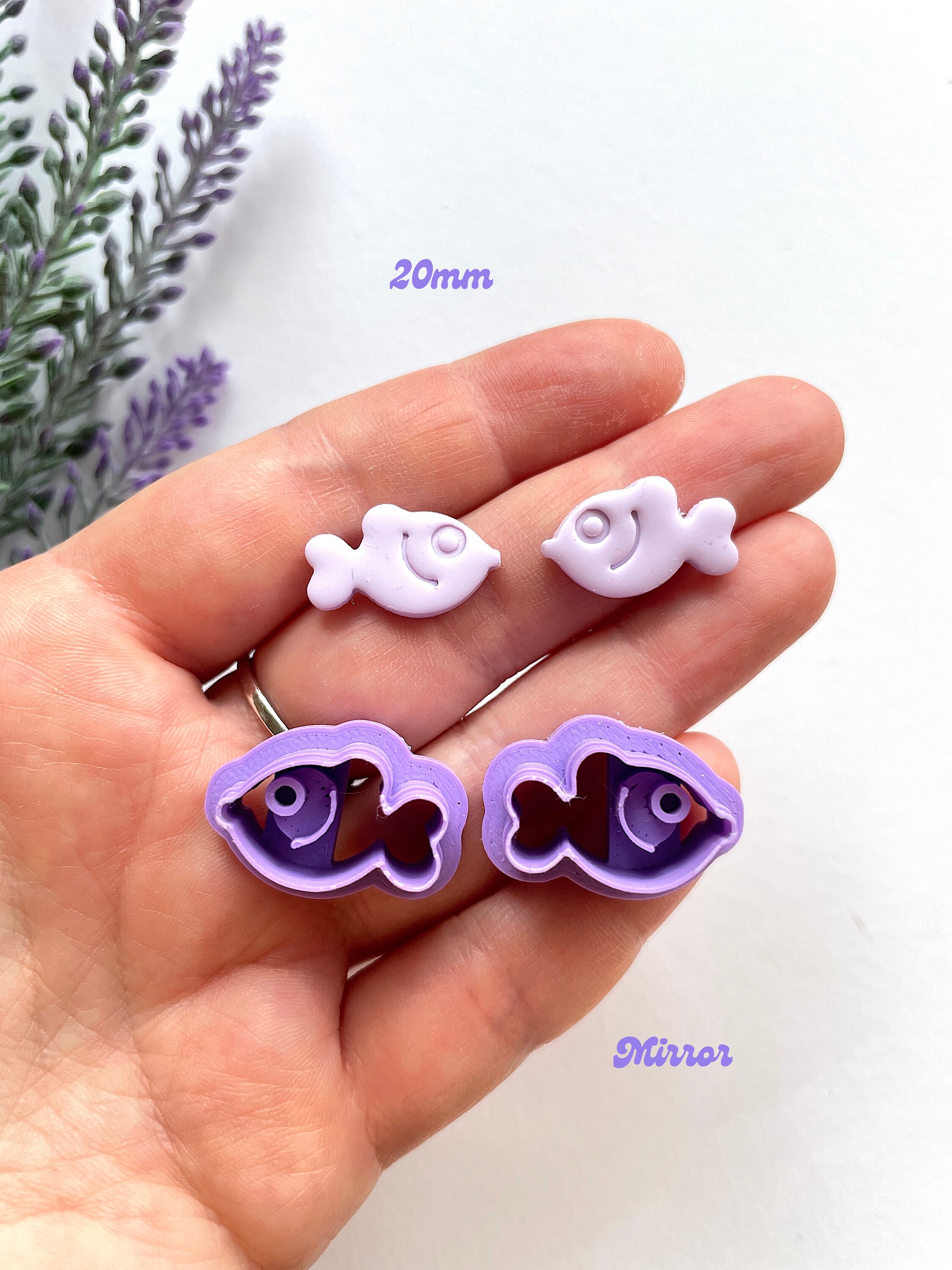 Cute Fish Cutter for Polymer Clay, Sea Life Cutter, Do It Yourself ...