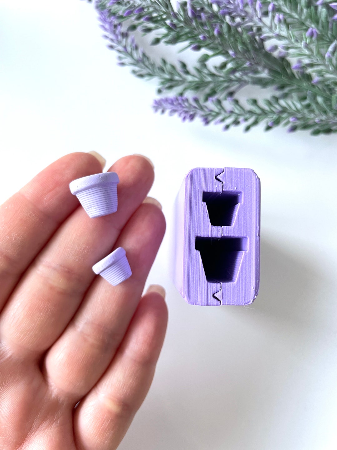 Plant Pot Bead Roller: Polymer Clay Texture Tool for Jewelry Making - Etsy