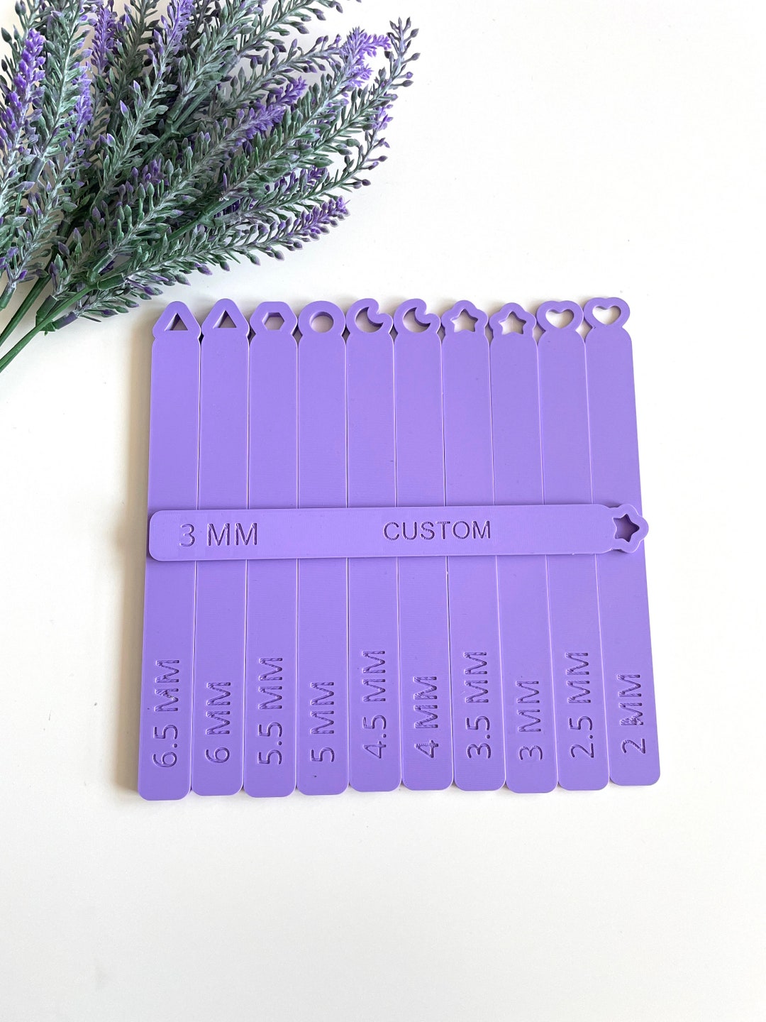 Customised Clay Depth Guide Tool Set of 2, Thickness Guide, Clay ...