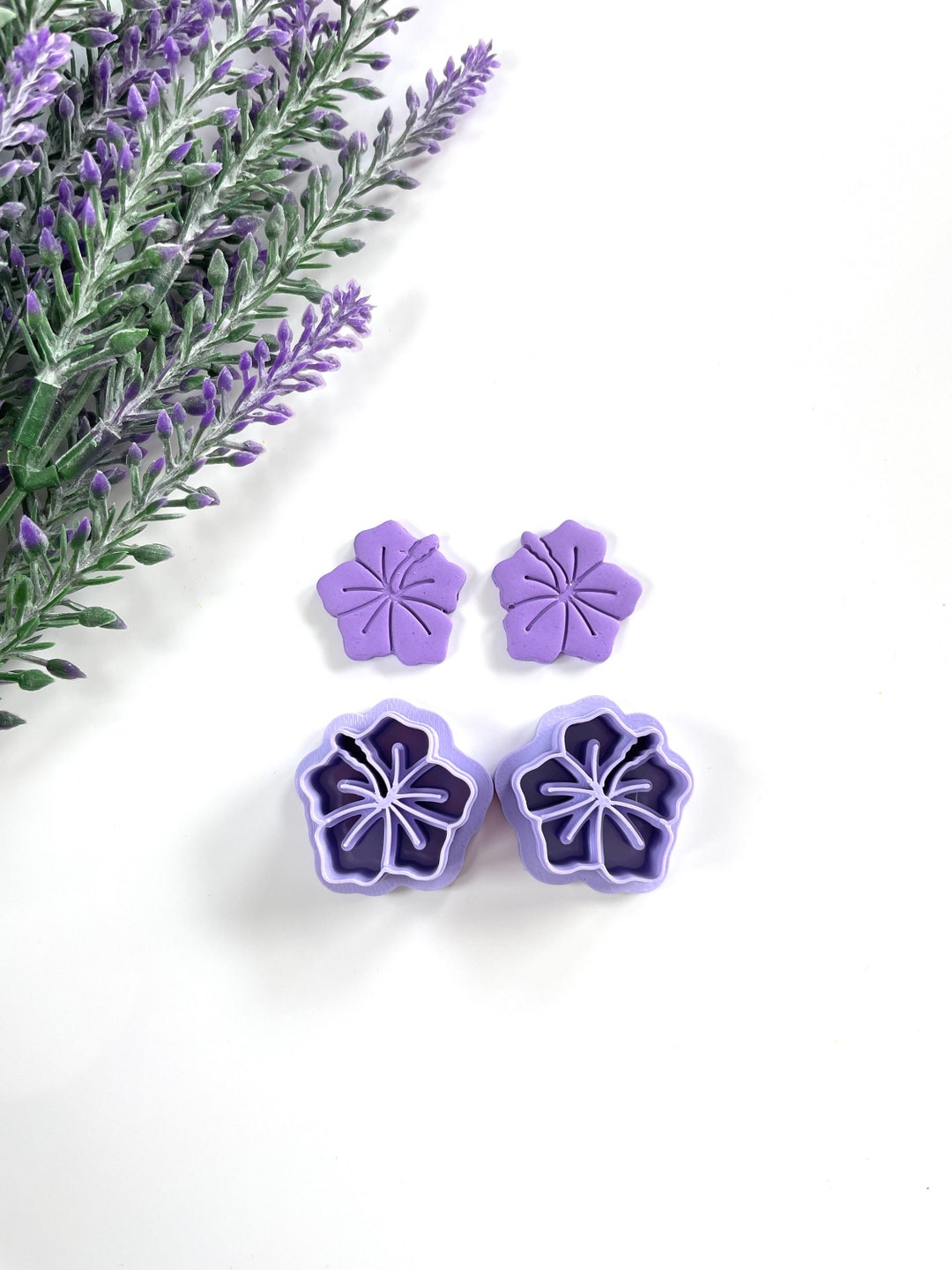 Hibiscus Flower Cutter for Polymer, Floral Cutter, Hawaii Summer ...