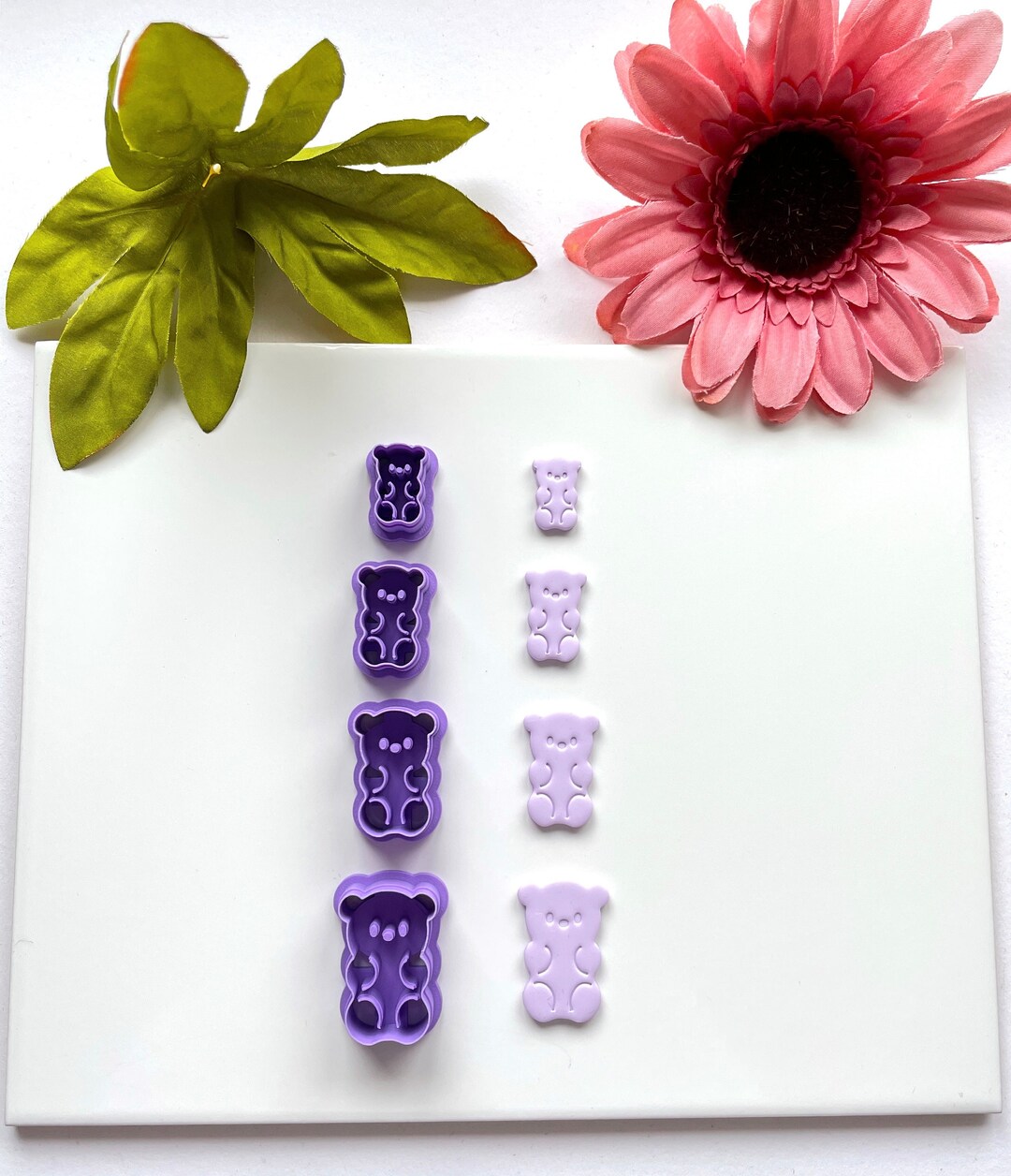 Candy Bear Cutter for Polymer Clay, Gummy Bear Cutter, Do It Yourself ...