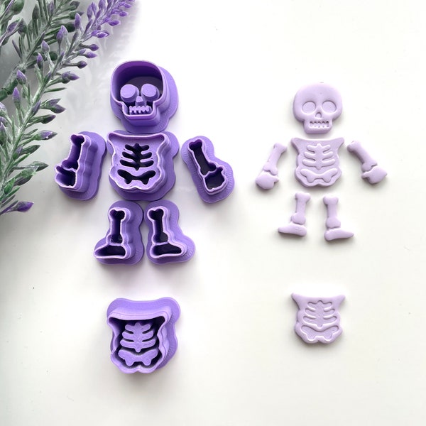 Clay Skeleton - Etsy