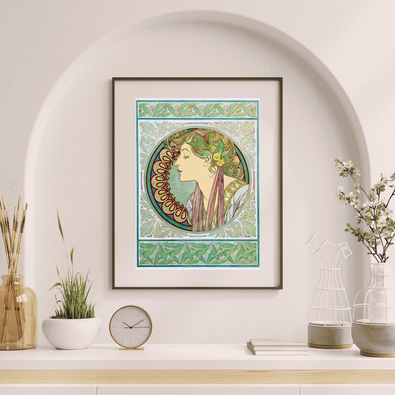 Mucha Poster - Etsy