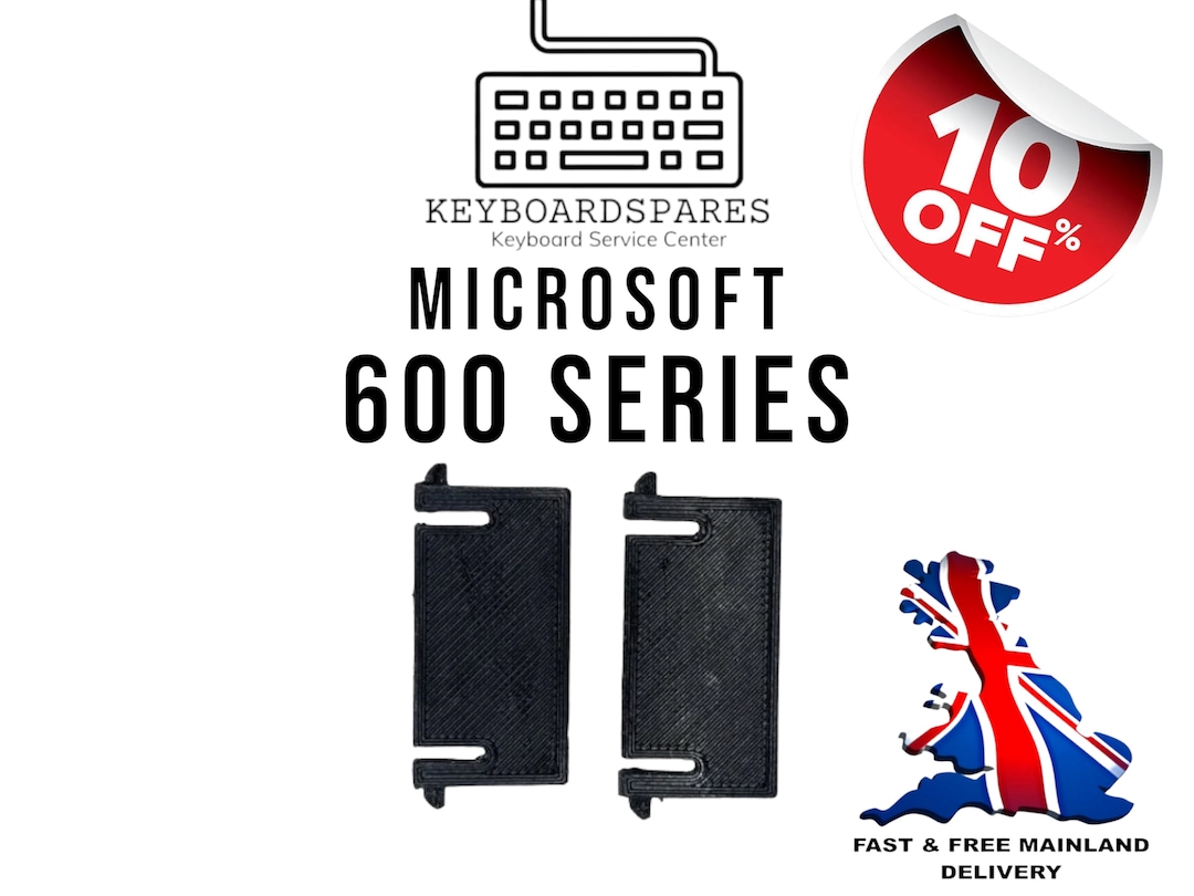 Microsoft Keyboard 600 Keyboard Spare Replacement Leg / Foot / Stand ...