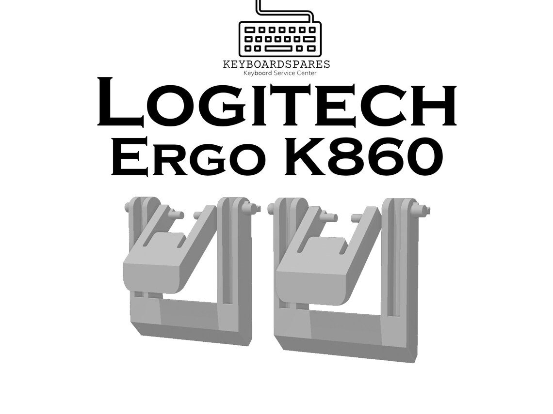 Logitech Ergo K860 Keyboard Spare Replacement Leg / Foot / Stand / Feet ...