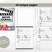 Printable Movie Planner Film Journal Movie Tracker Movie Lover of Film ...