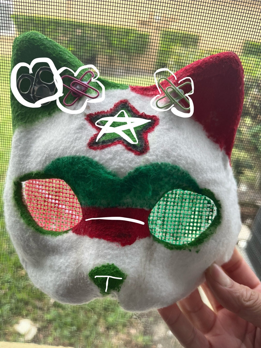 Christmas Therian Mask - Etsy