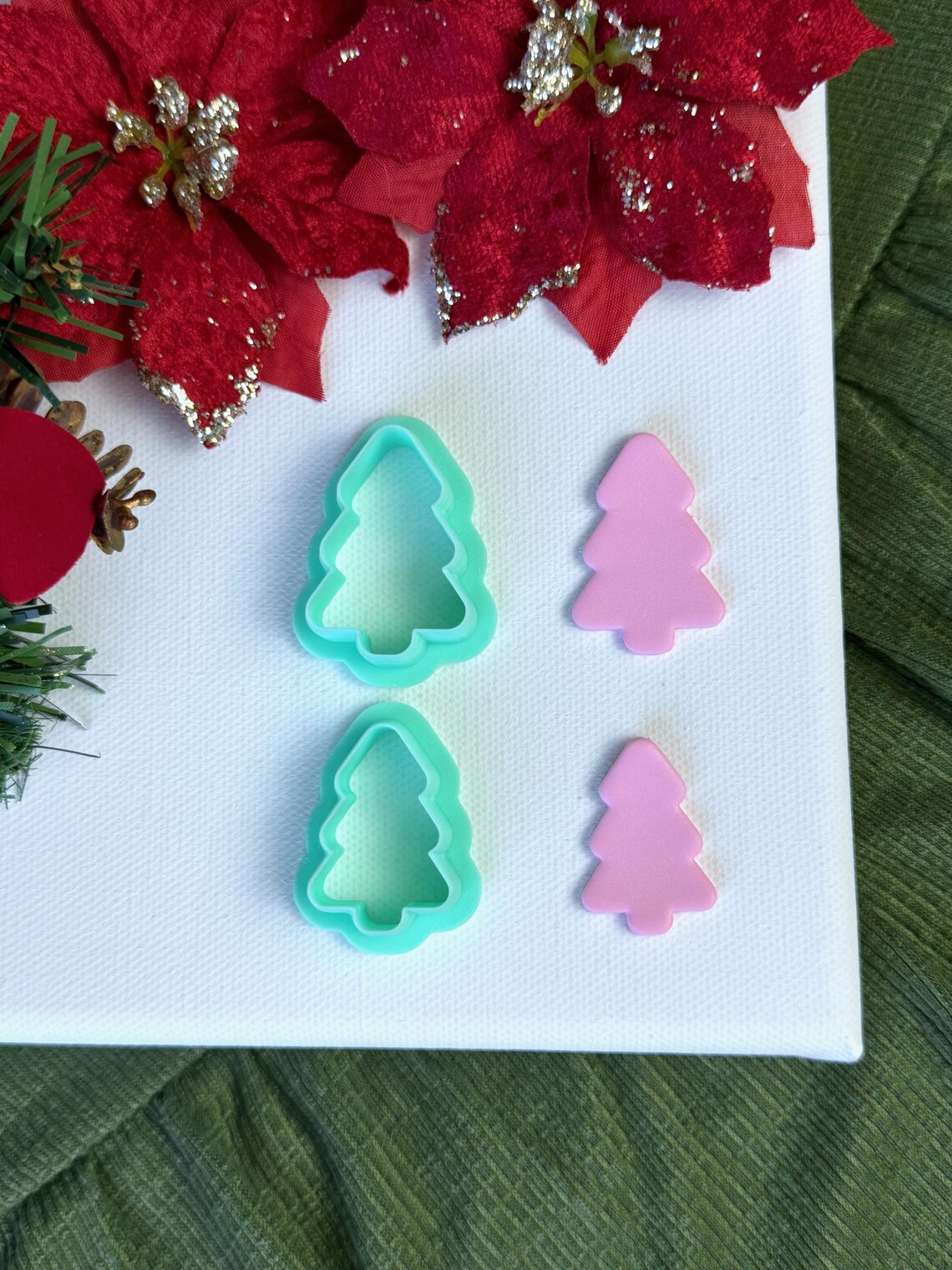 Rounded Tree Clay Cutter: Polymer Clay Jewelry Tool (30mm/35mm) - Etsy