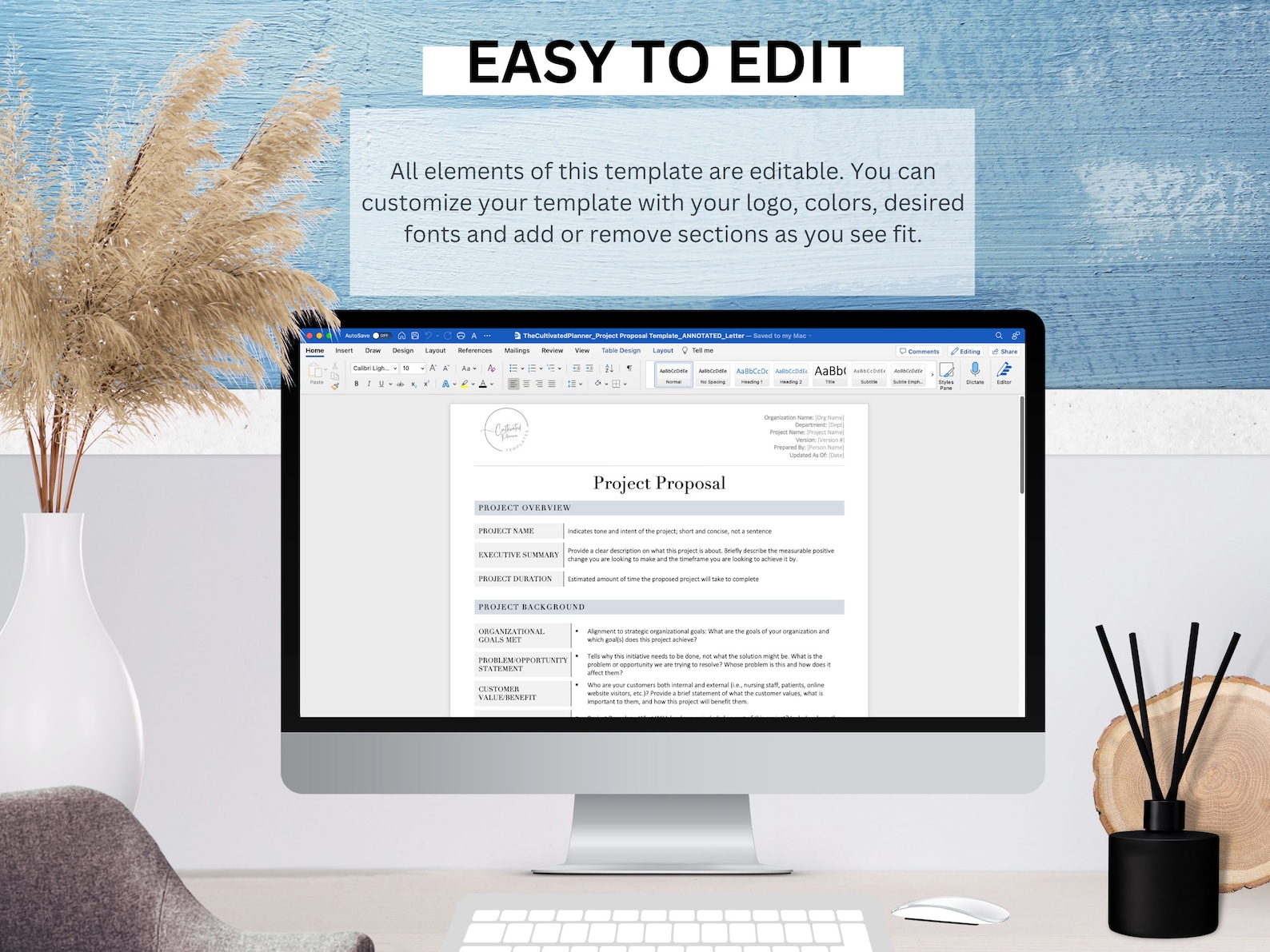 Project Proposal Template | Project Management | Simple Proposal ...