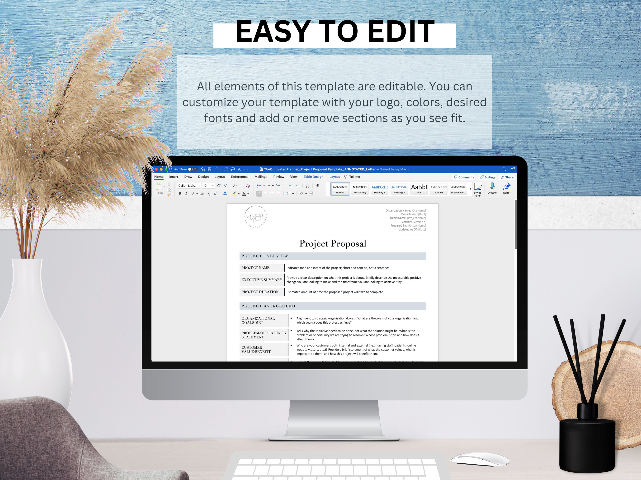Project Proposal Template | Project Management | Simple Proposal ...
