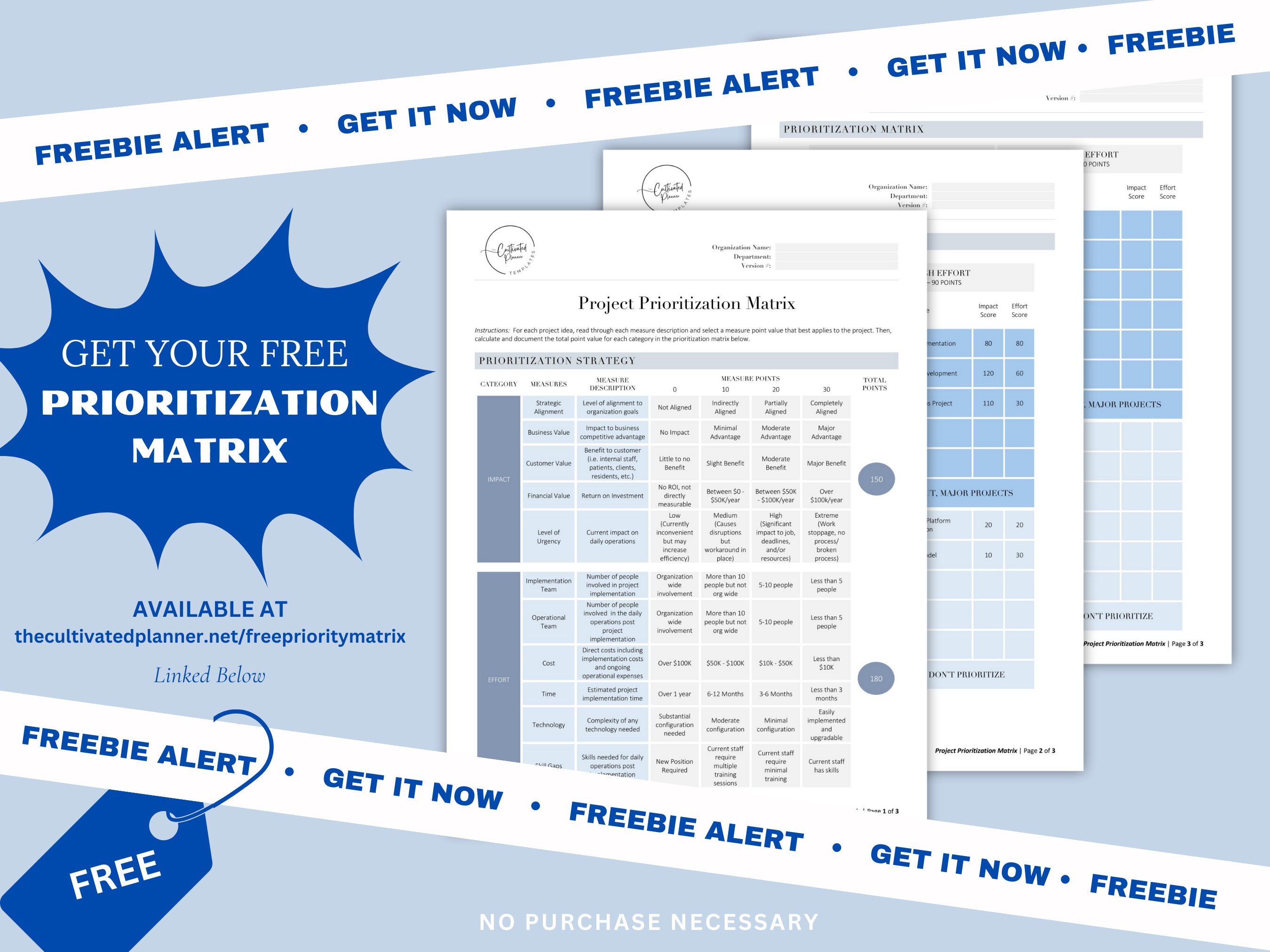 Weekly Project Manager Planner, Weekly Planner, Project Management ...