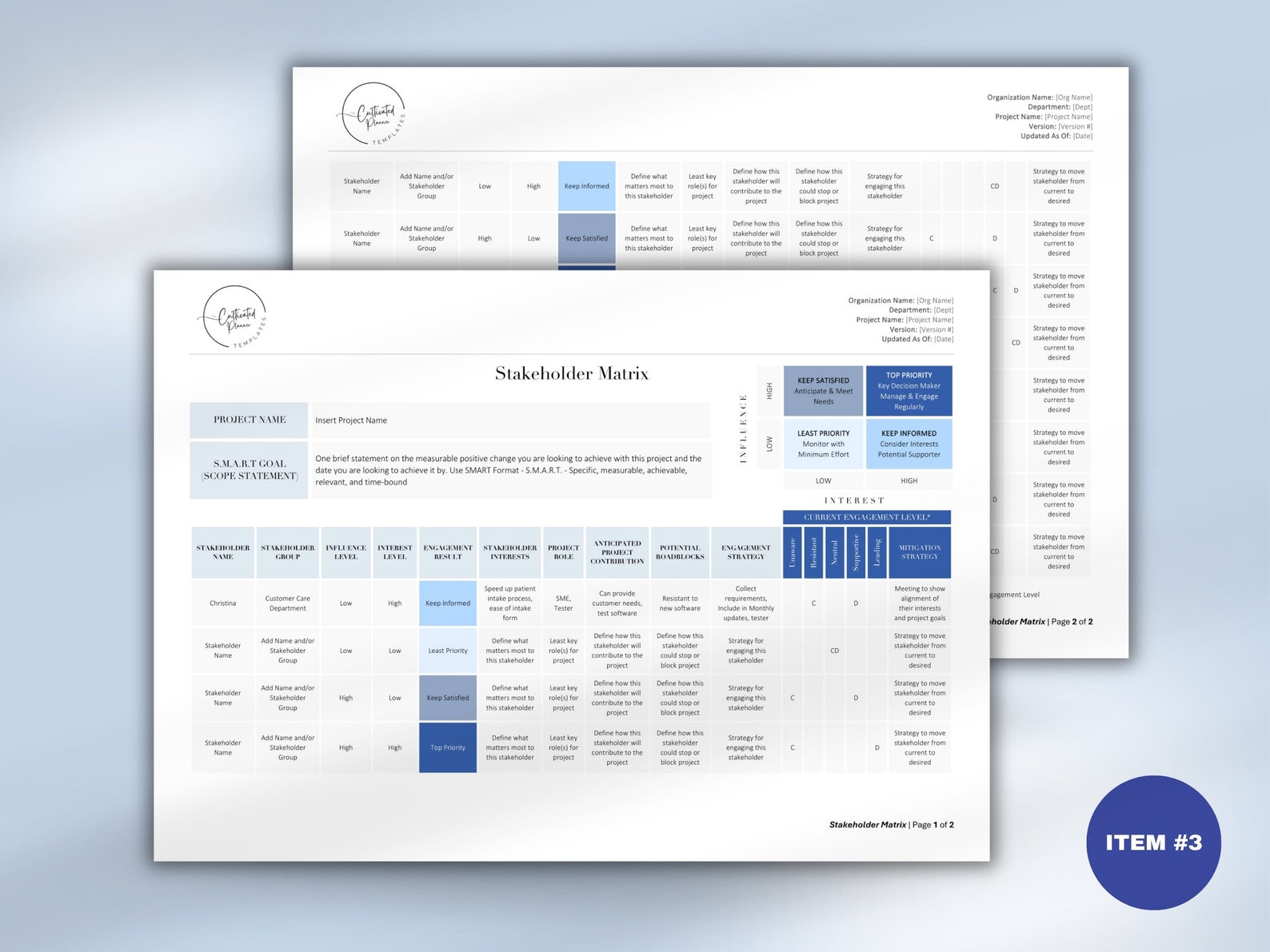 BUNDLE, Project Proposal Template | Project Charter Template ...