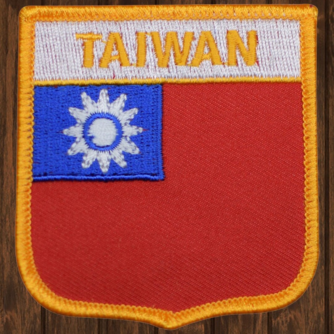 Taiwan Embroidered Patch — Iron On - Etsy