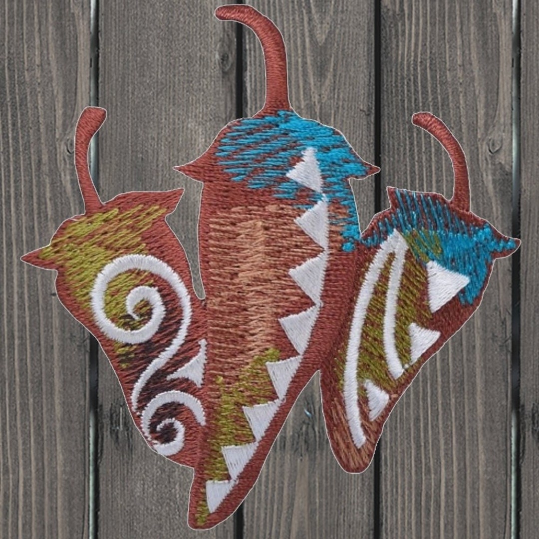 Chili Pepper Embroidered Patch Iron On - Etsy