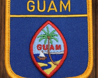 Guam Flag Embroidered Patch - Etsy